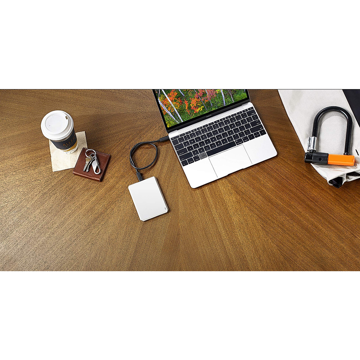 LaCie Mobile Drive 2TB External Hard Drive HDD – Moon Silver USB-C USB 3.0, for Mac and PC Computer Desktop Workstation Laptop (STHG2000400) (Renewed)