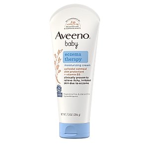 Aveeno Baby Mommy & Me Daily Bathtime Gift Set including Baby Wash & Shampoo, Calming Baby Bath & Wash, Baby Moisturizing Lotion & Stress Relief Body Wash for Mom, 4 items