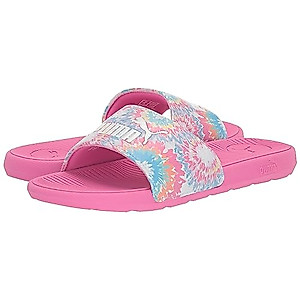 PUMA Women's COOL CAT 2.0 Slide Sandals, Phlox Pink-Puma White, 11