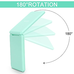 Infitrans Pocket Mirror, 1X/2X Magnification Compact Travel Makeup Mirror Purse Mirror, 2-Sided, Portable, Folding, Handheld, Small Compact Mirror with 3 Packaging