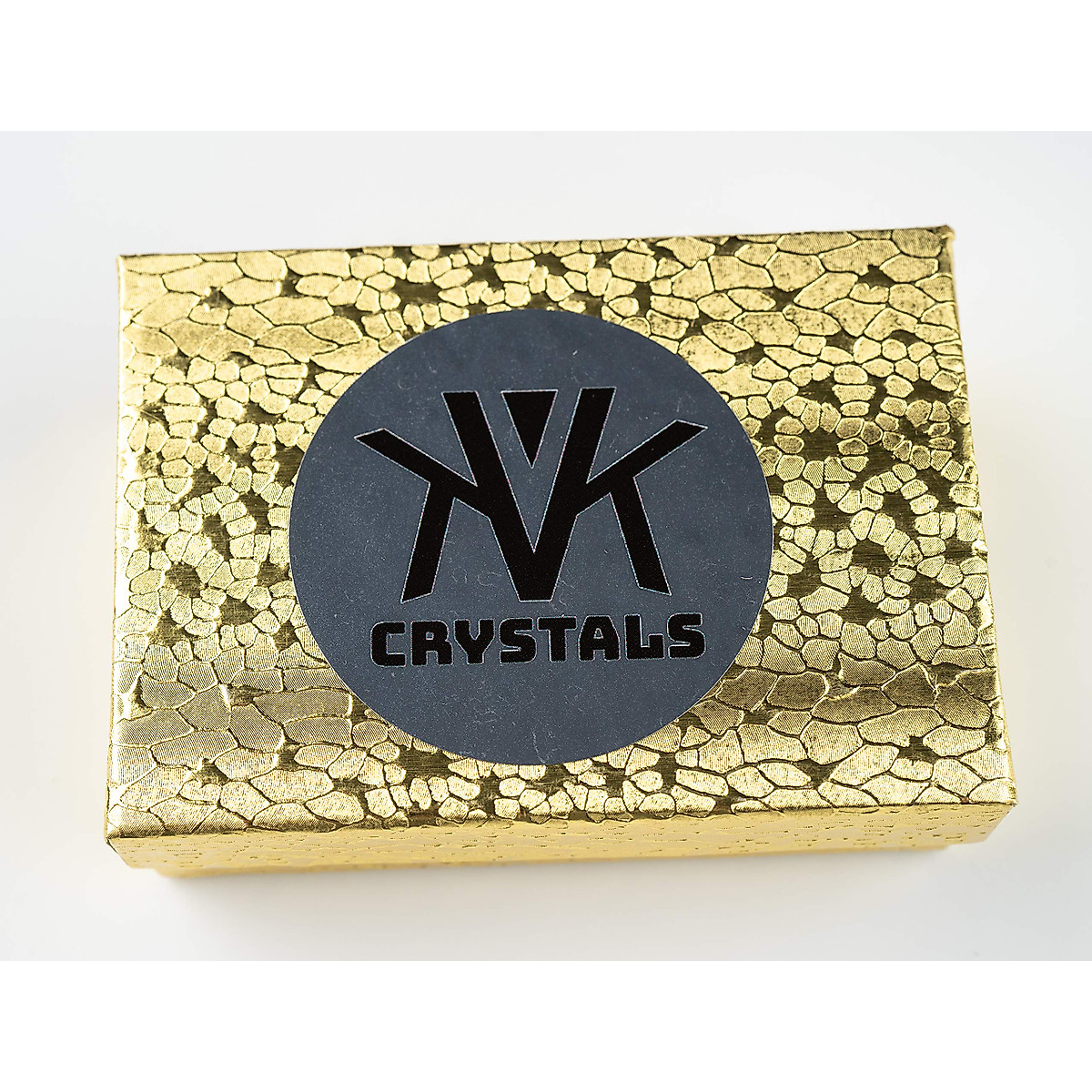 KVK Crystals Stone Arrowhead Pendant Necklace