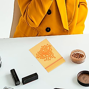 Mini Sealing Bags 500pcs Colored Sealed Bags Small Plastic Pouches Resealable Jewelry Storage Cases Candy Gift Card Zipper Baggies Pill Pouch for Necklace Photos Keys Coins