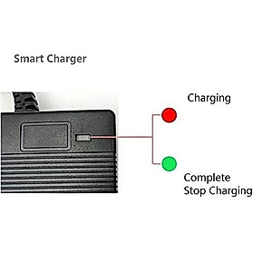 PowerTech Supplier 3 Amp Smart Charger Compatible with Hiboy MAX, MAX3, MAX V2 Electric Scooter