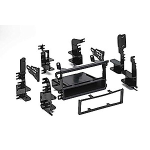 Compatible with Nissan Xterra 2000 2001 2002 2003 2004 Single DIN Stereo Harness Radio Install Dash Kit Package