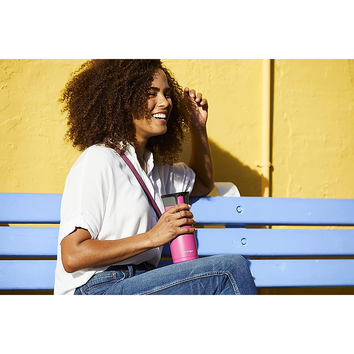 Contigo AUTOSEAL West Loop Vacuum-Insulated Stainless Steel Travel Mug, 16 oz, Dragonfruit