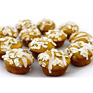 Silicone Mini Cupcake Pan Silicone Molds, 2 Pack Silicone Mini Muffin Pan with 24 Cups Muffin Tin (Red and Blue)