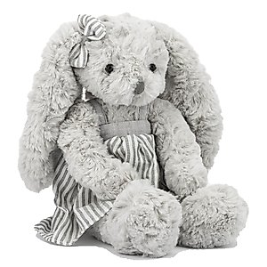 MUOVE Rabbit Stuffed Animal, 12 Inch Polly Rabbit, for Boys and Girls, Girlfriend