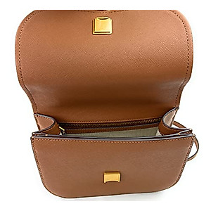 Tory Burch Emerson Flap Adjustable Shoulder Bag (Moose)