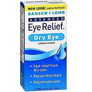 Bausch & Lomb Advanced Eye Relief Rejuvenation Lubricant Eye Drops 0.50 oz