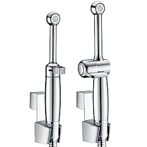 SonTiy Brass Handheld Bidet Sprayer for Toilet, 7.2” Bidet Wand and 7.9" Bidet Wand, Cloth Diaper Toilet Sprayer Bidet Attachment with Backflow Preventer