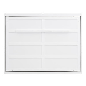 GAOWEI Queen Size Murphy Bed Wall Bed Bedroom Furniture Folding Bed Cabinet Bed Murphy Bed Cabinet Horizontal Murphy Bed Queen (White)