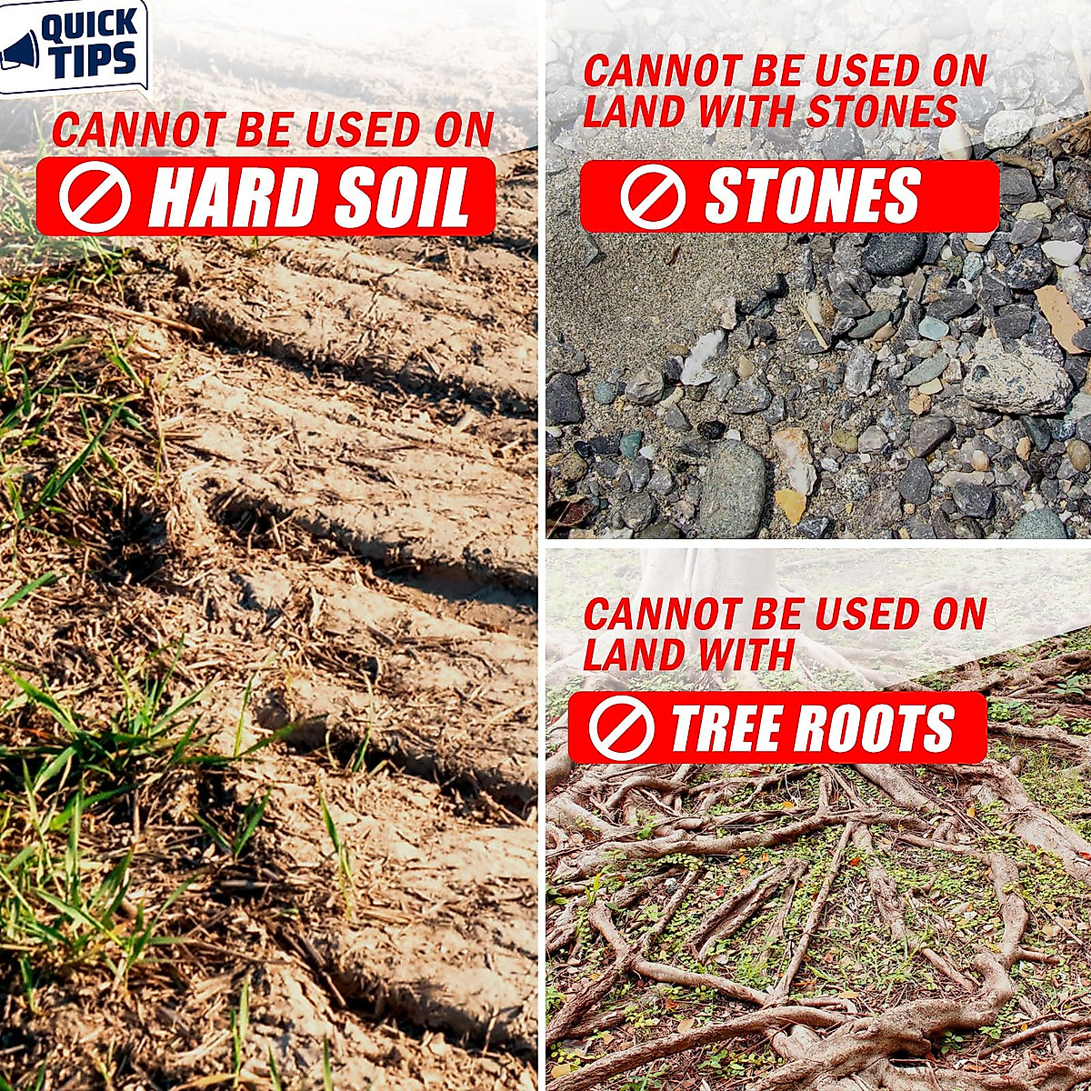 Walensee Broad Fork Tool Cultivator Tiller Manual Hand Tiller with 9 Steel Tines for Garden & Lawn 2-IN-1 Garden Twist Tiller for Regularly Digging and Crushing Soil, Pitchfork Boradfork Tool For Farm