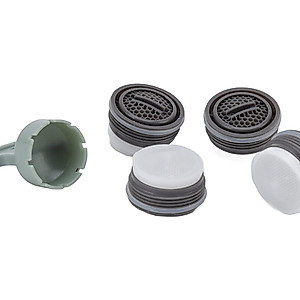 5pcs M20 Professional Faucet Aerators with Spanner - Bathroom & Kitchen Faucet Replacement Part, Restrictor, Compatible with, ,