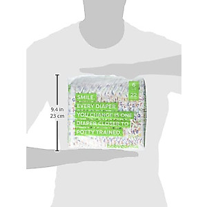 Babyganics Size 6, 88 count, Absorbent, Breathable, Triple Dry Protection Diapers