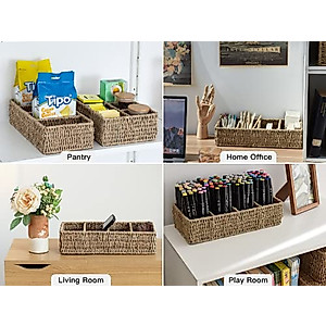 StorageWorks Open Home Storage Wicker Baskets