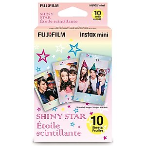 Fujifilm Instax Mini Shiny Star Film - 10 Exposures