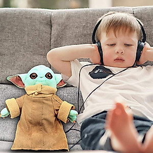 Baby Plush Toys Stuffed Doll Gift for Birthday Christmas Child for 11 inch with Fans and Kids (B)