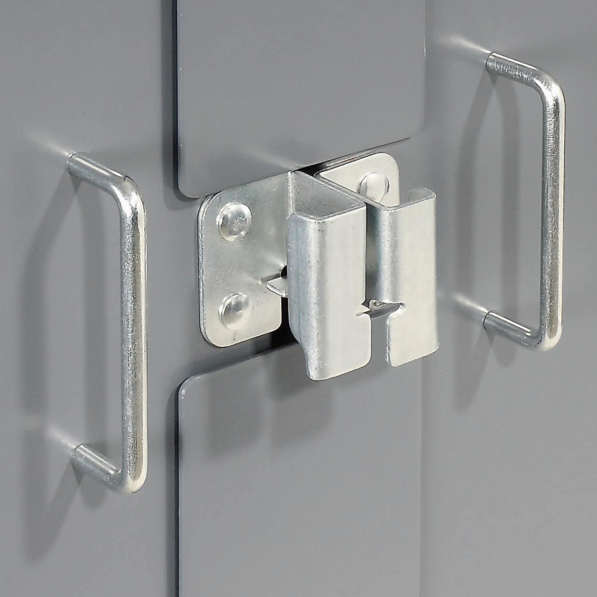 Global Industrial Bin Cabinet with 64 Red Bins, 38x24x72, Unassembled