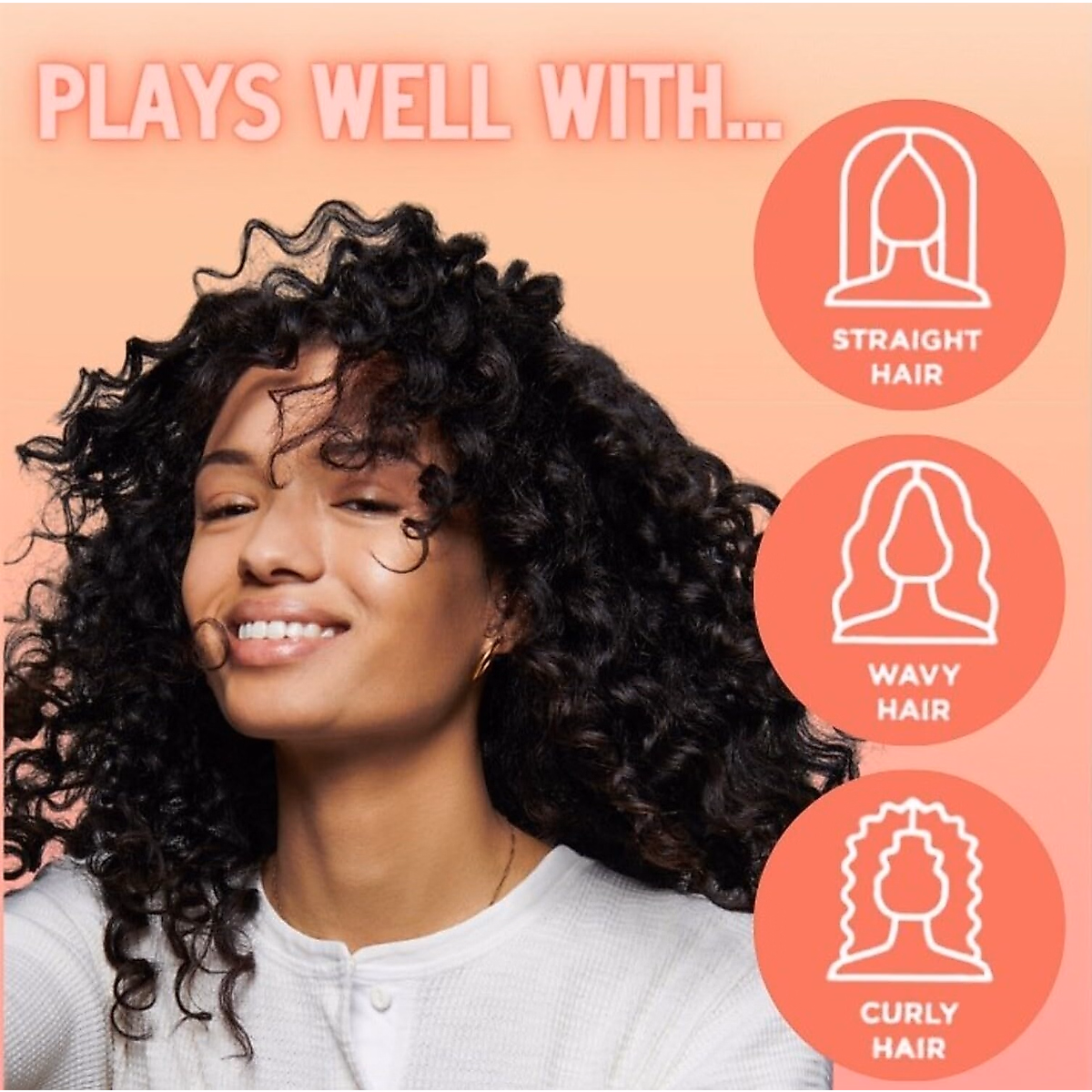 ORLANDO PITA PLAY Atmos-Shield 10-In-1 Thermal Heat Protectant Hairspray, Detangles, Protects Hair Color, Restores Shine, Reduces Frizz, UV Protection, Prevents Split Ends, Adds Body, 6.5 Fl Oz