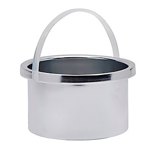 Okuna Outpost 6 Pack Replacement Metal Inner Wax Melting Pot for Hair Removal, Candle Making (14.1 oz)