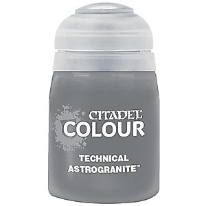 Games Workshop Citadel Pot de Peinture - Technical Texture Astrogranite (24ml), Gray