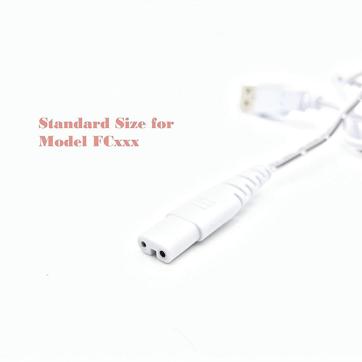 Vosaro USB Charging Cable Only Fit for Water Flosser Model FC159 FC1591 FC156 FC256 FC259, with Charge Port Caps to Protect Oral Irrigator, Charge Port Cover and USB Charging Cord Replacement Parts