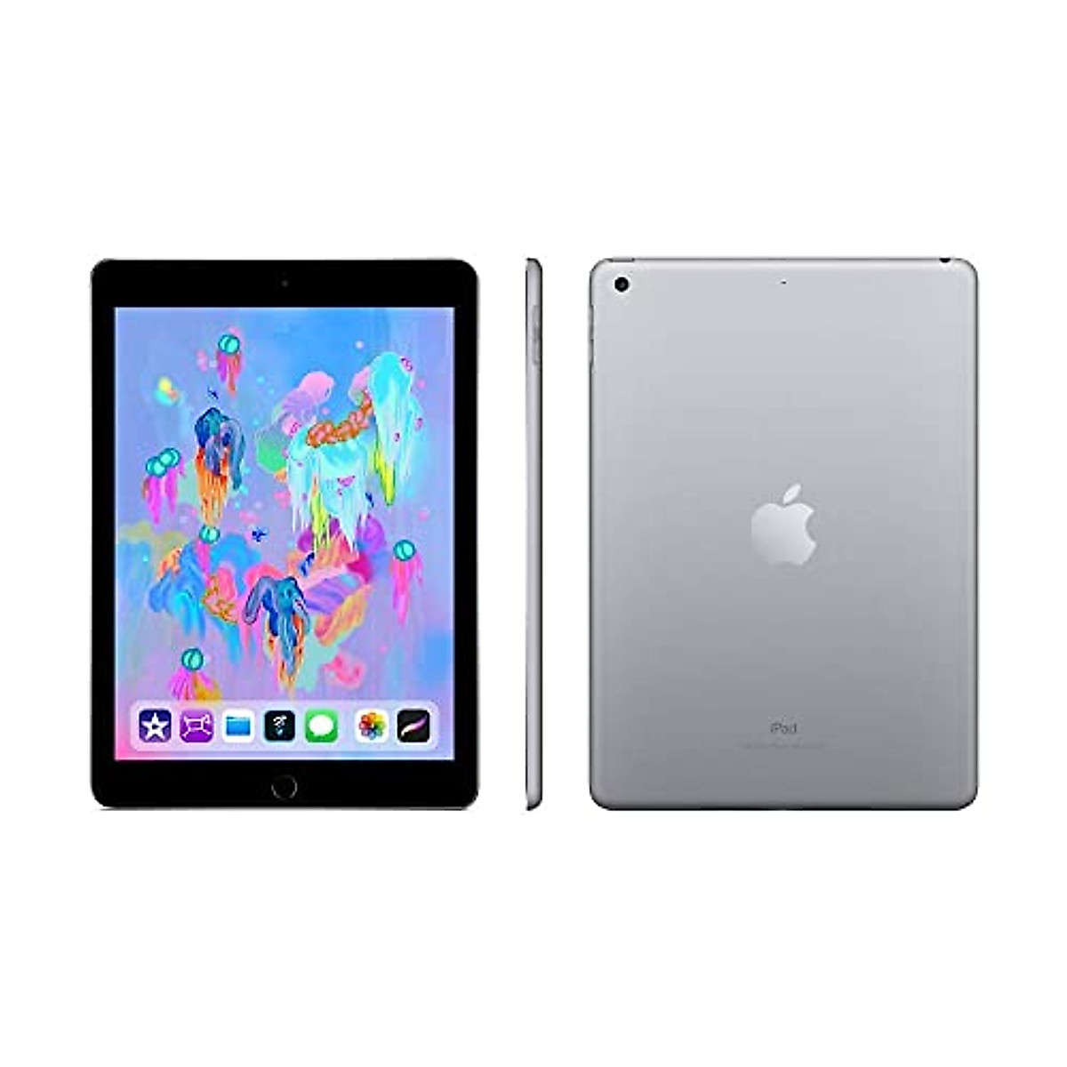 Early 2018 Apple iPad (9.7-inch, Wi-Fi, 32GB) - Space Gray (Renewed)