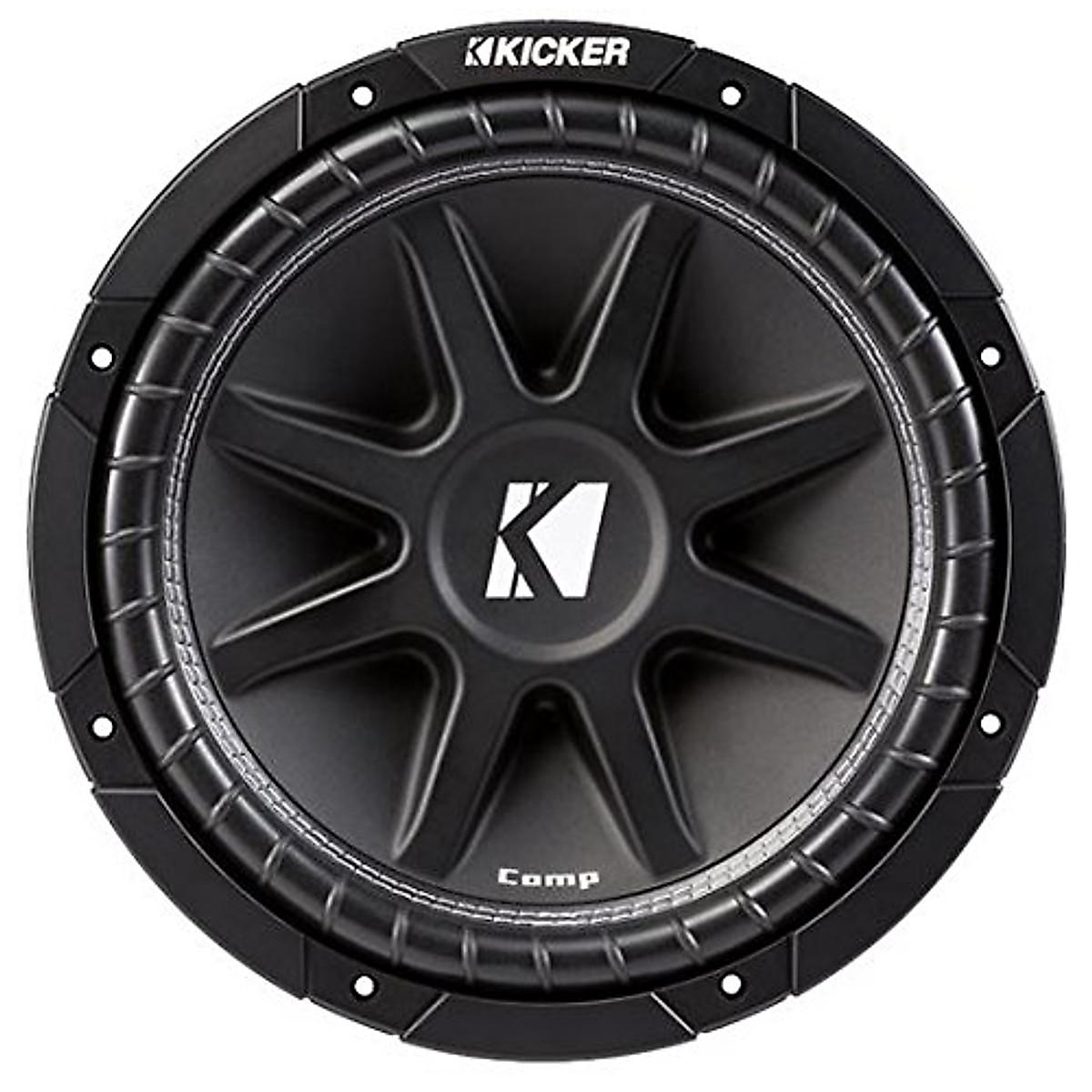 (1) Kicker C12 Subwoofer Single 12" Regular Cab Truck Sub Box Enclosure Bundle with HA-A400.1 Mono Amplifier