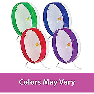 Kaytee Silent Spinner Wheel For Pet Chinchillas, Rats, and Hedgehogs, Giant 12 Inch