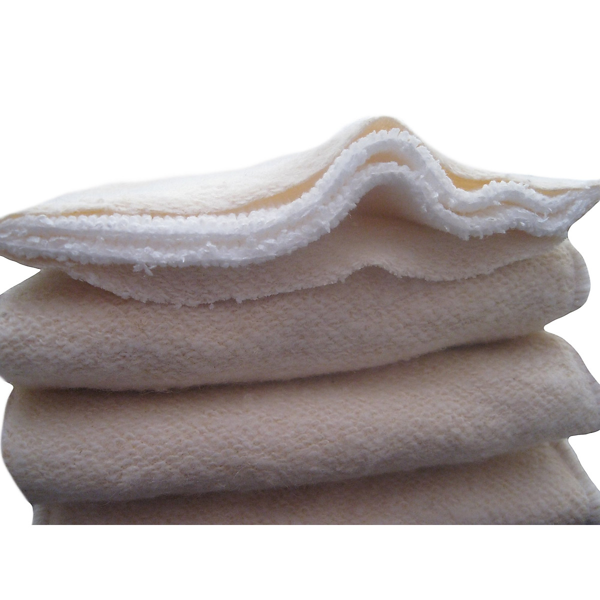 See Diapers 6 Pack Hemp Cotton Cloth Diaper Inserts 4 Layers Large