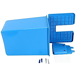 San Jamar SI2000 Blue Saf-T-Ice Scoop Caddy