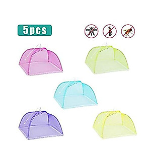 Soup Storage Cover Mesh Food 5 Net Tent Umbrella Picnic Large Screen Dome Kitchen，Dining & Bar Airtight Meal Prep Containers