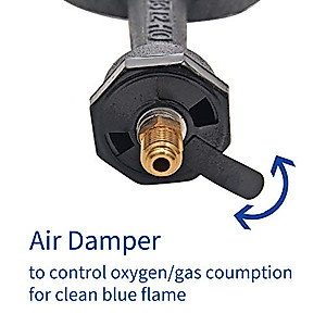 ARC Propane Burners For Outdoor, Wok Burner Single Propane Burner With Adjustable Legs, 65,000BTU Cast Iron Portable Propane Stove Great For Camping And Turkey Frying, Crawfish Cooking