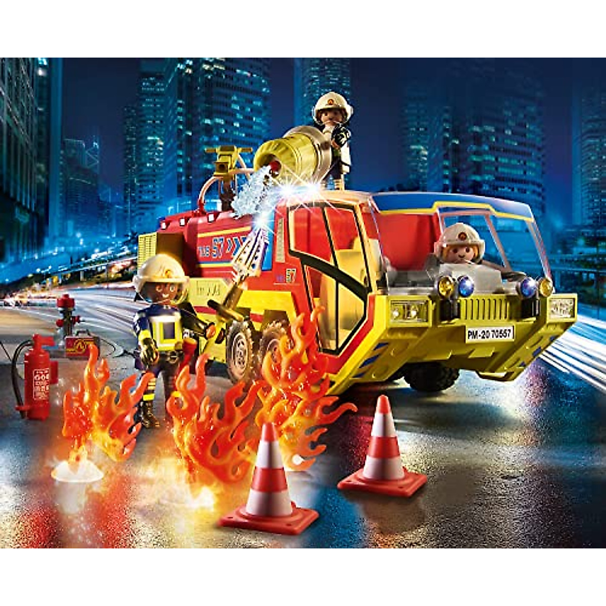 Playmobil Fire Engine with Truck
