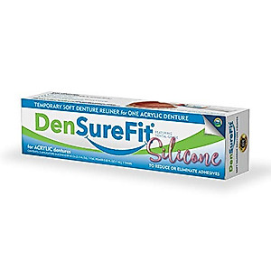 DenSureFit Lower Denture Reline Kit, Unflavored