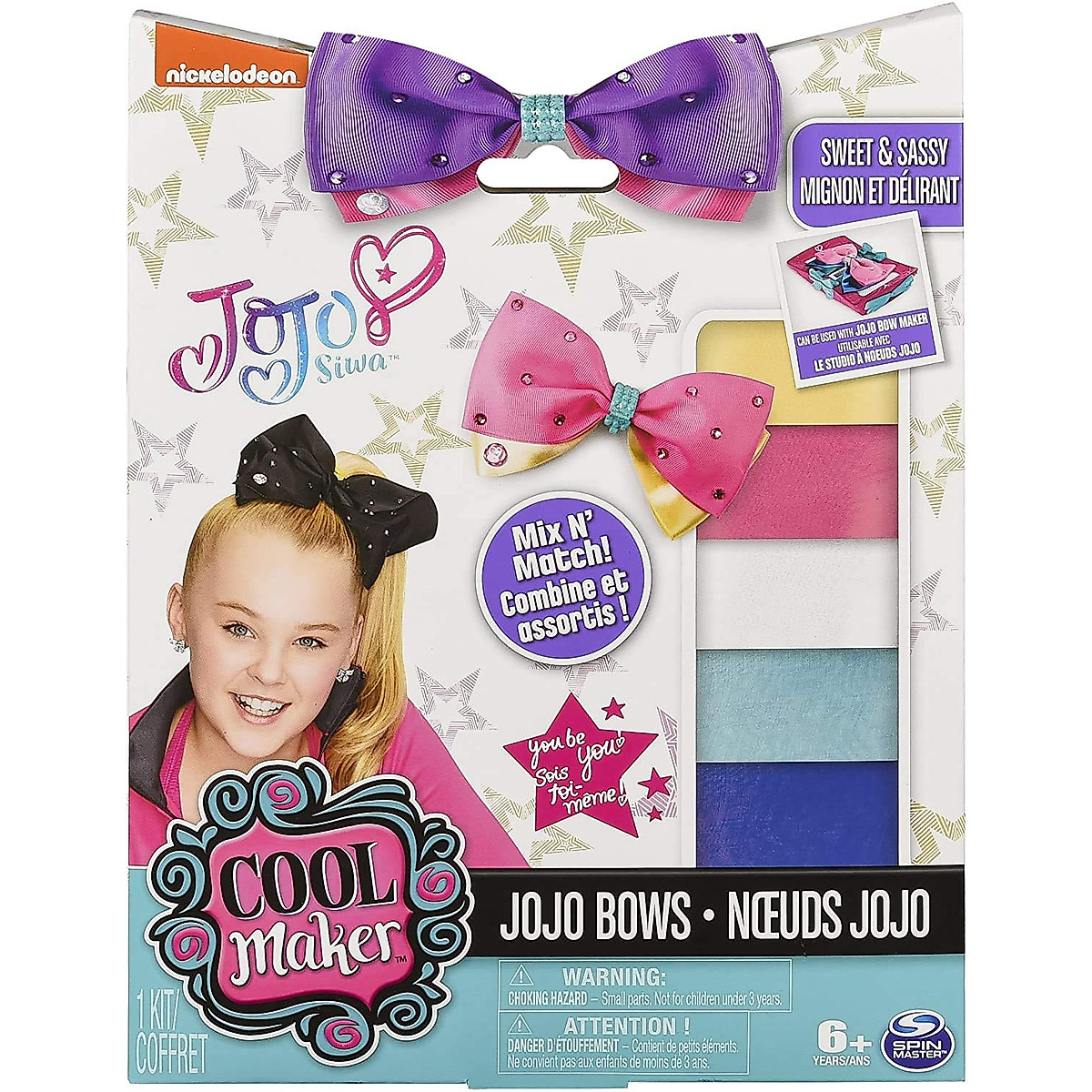Cool Maker Ultimate JoJo Siwa Bowmaker Bundle - Unicorn and Rainbow Bowmaker w/ Bowmaker Accessory Pack