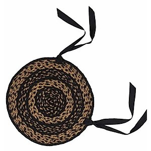 Farmhouse Jute Chair Pad 15"