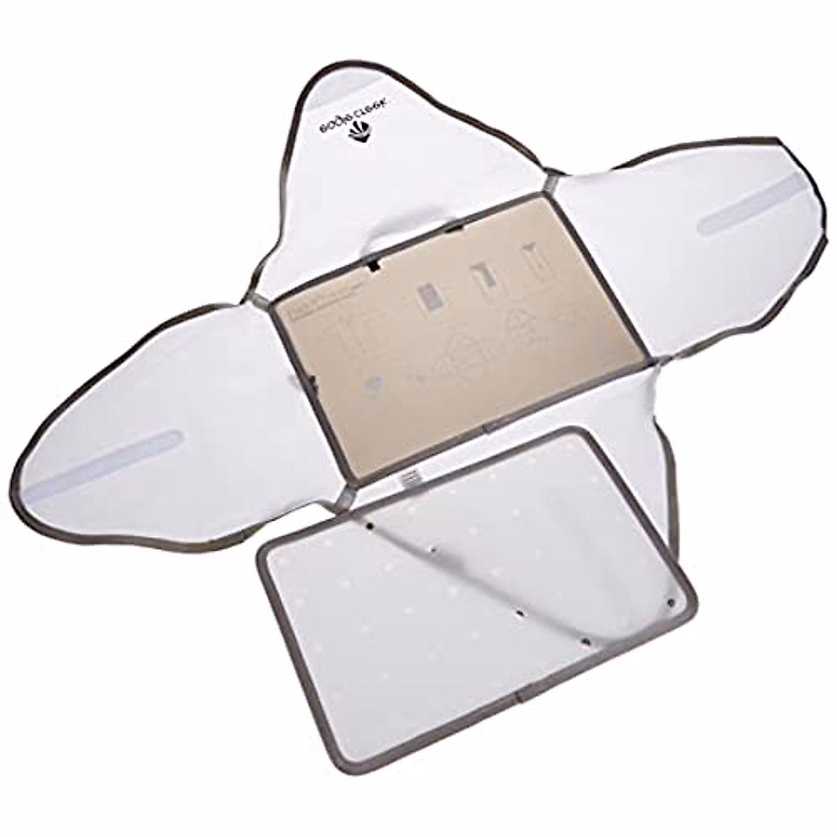 Eagle Creek Pack-It Specter Medium Garment Bags for Travel - Folding Wrinkle-Free Packing Organizer for 12 Items, Durable and and Water-Repellent, White/Strobe-Medium