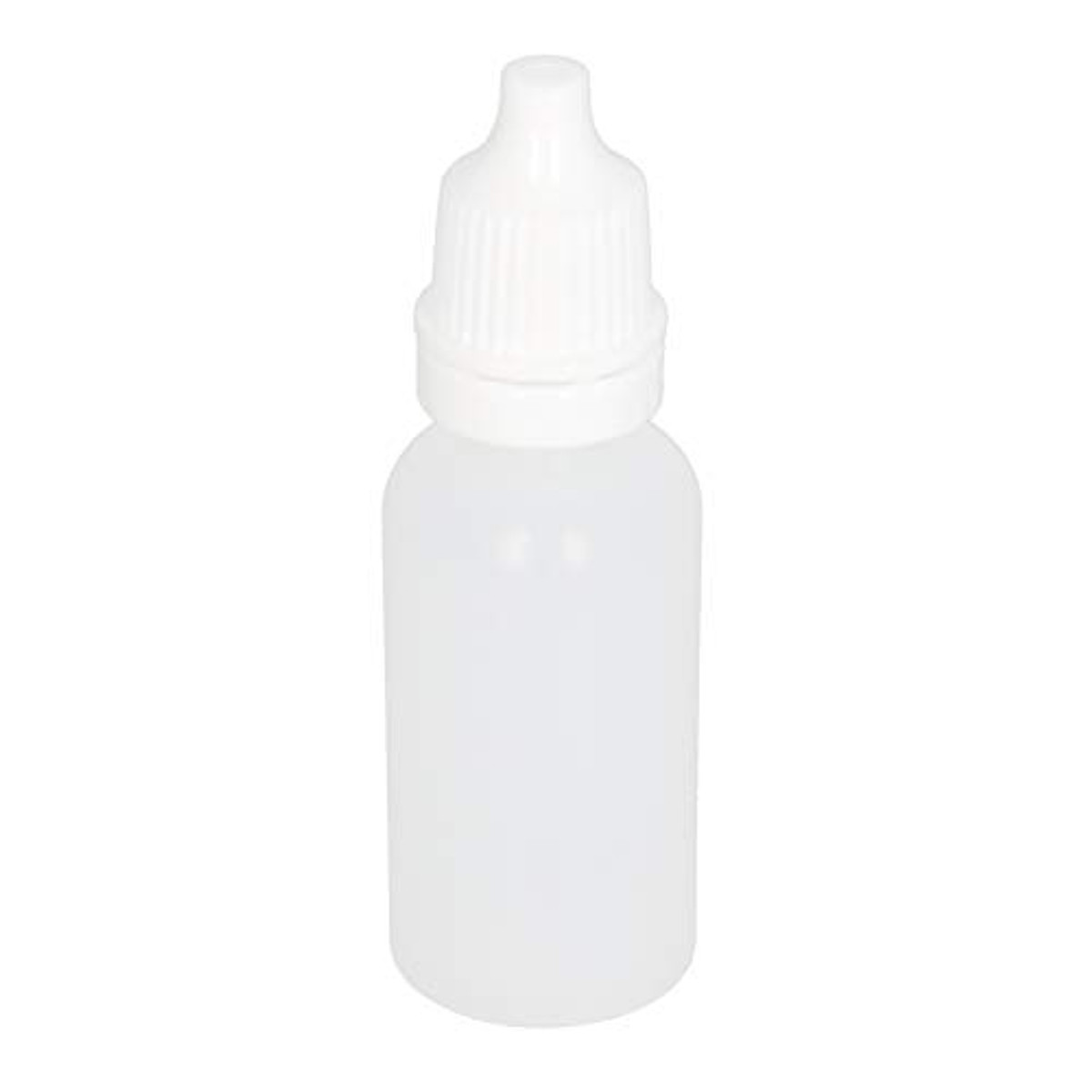 Othmro 0.5oz PE Lab Eye Plastic Dropper Bottles 30pcs, 15ml Squeezable Eye Liquid Dropper Thin Mouth Via of Liquid Sample Seal Storage Bottle with Childproof White Cap