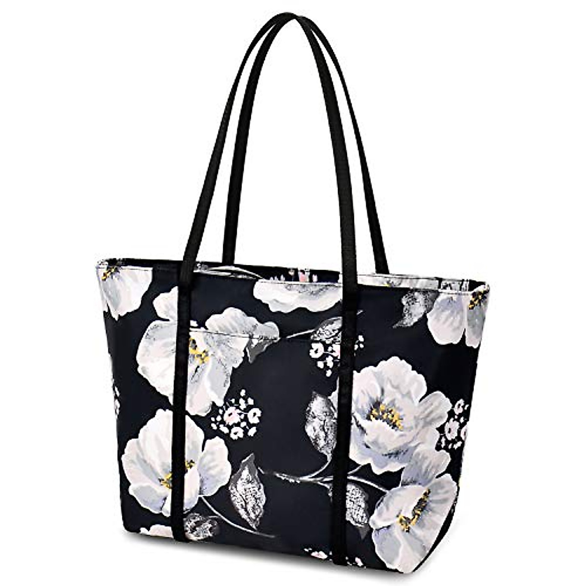 Floral Tote Bag Shoulder Bags For Women Waterproof Tote Handbags For Teens Beach School - Big Flower