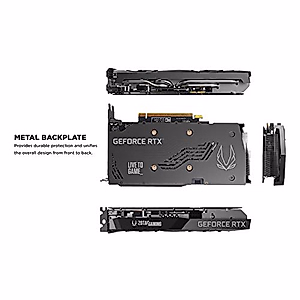 ZOTAC Gaming GeForce RTX 3060 Twin Edge OC 12GB GDDR6 192-bit 15 Gbps PCIE 4.0 Graphics Card, IceStorm 2.0 Cooling, Active Fan Control, Freeze Fan Stop ZT-A30600H-10M