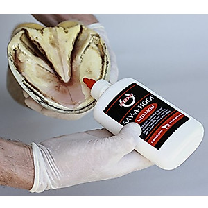 SAV-A-HOOF Med-i-sole by SBS Equine , Hoof Treatment for Infections of the Sole & Frog, Effective Under Shoes and Pads, 10 oz gel