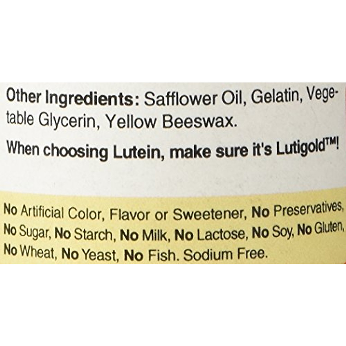 Lutein 40 Mg with Zeaxanthin, Helps Support Eye Health*, Whole Bean, 60 Ct, by Puritan's Pride
