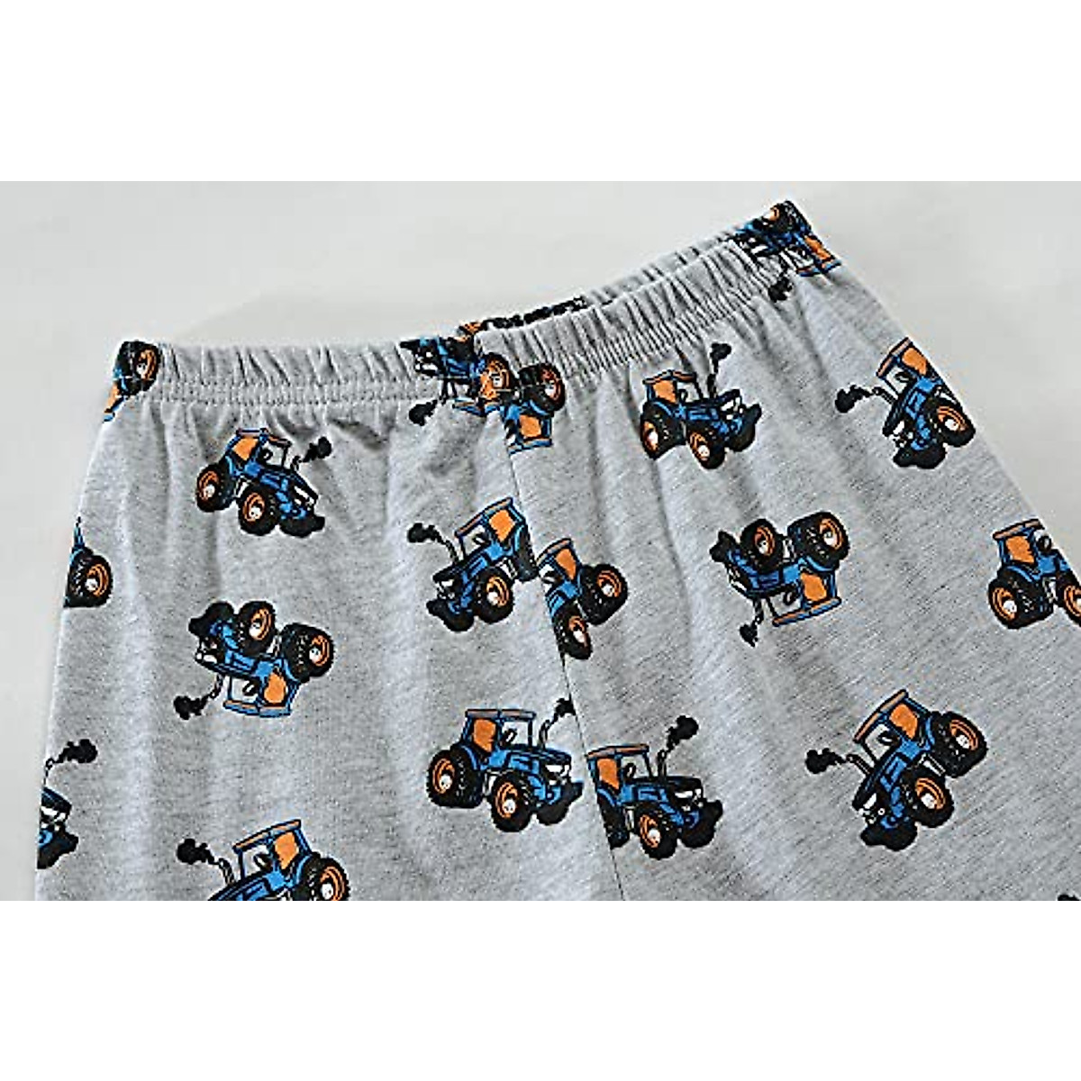 Little Hand Toddler Boys Pajamas Tractor Pjs Set Fall Winter Jammies Kids Pjs Boy Clothes Sets 5t