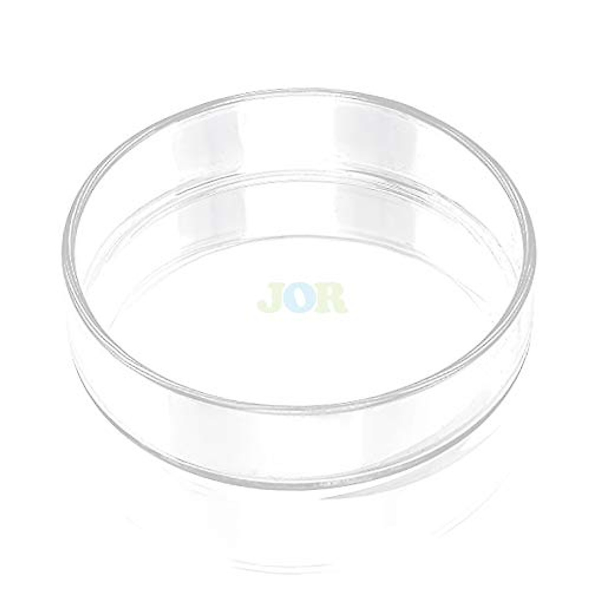 JOR Shrimp, Frog & Gecko Feed Bowl, 2.5-Inches Wide, 0.5, Inches Depth, Tough Borosilicate Glass, Heavy-Duty, Transparent Basin, 1 pc per Pack