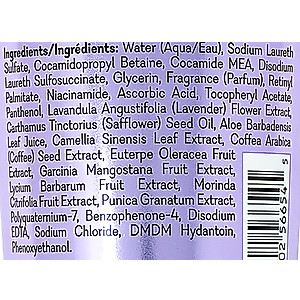 Vitabath Lavender & Chamomile Body Wash Moisturizing Bath & Shower Cleanser & Skincare Radiant Detox & Restore Nourishing Body Polish - Cruelty-Free, Paraben-Free - 12 oz