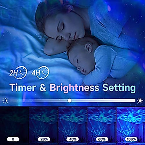 Galaxy Light Projector for Bedroom, White Noise Star Projector Light,Remote Led Galaxy Light Ceiling Projector,Bluetooth Music Galaxy Projector Night Light for Kids,Galaxy Night Light for Kids Gifts