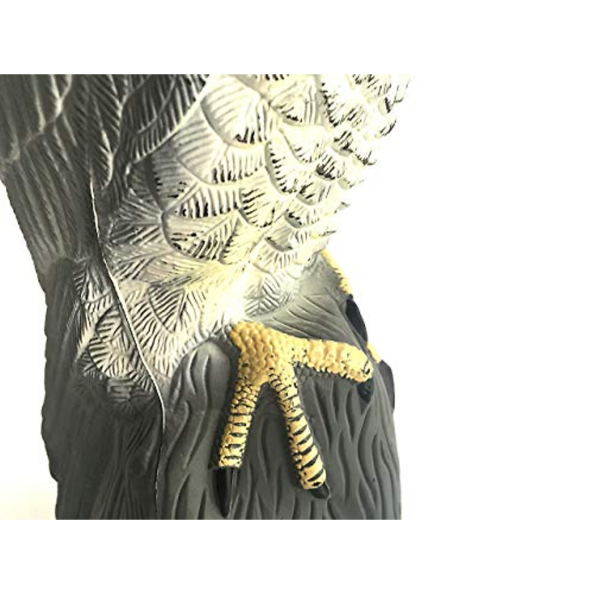 YOFIT Bird Scarecrow Fake Horned Hawk Decoy,Bird Repellent Garden Protectors, Natural Enemy Pest Deterrent Scarecrow