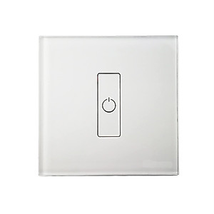 LAZIRO Led Dimmer Switch 86 Type Wall Mount Touch Panel Dimmable 1 2 3 4 Channel Scene Group Unicast Broadcast Mode (Color : EDA1 dimmer)