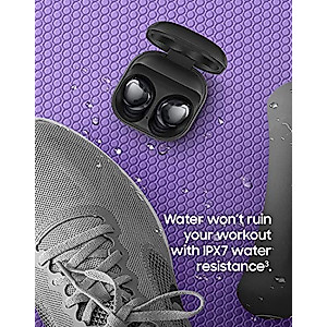 SAMSUNG Galaxy Buds Pro, Bluetooth Earbuds, True Wireless, Noise Cancelling, Charging Case, Quality Sound, Water Resistant, Phantom Black (US Version)